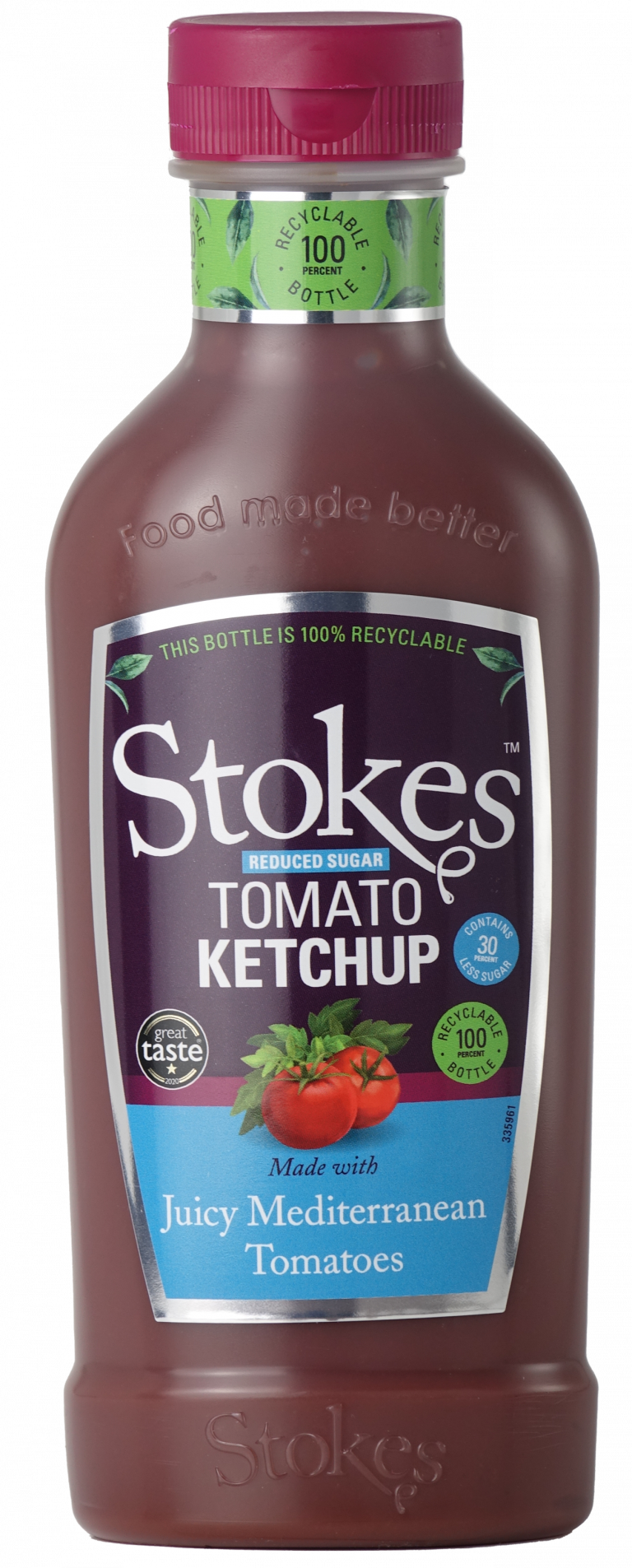 Reduced Sugar Real Tomato Ketchup