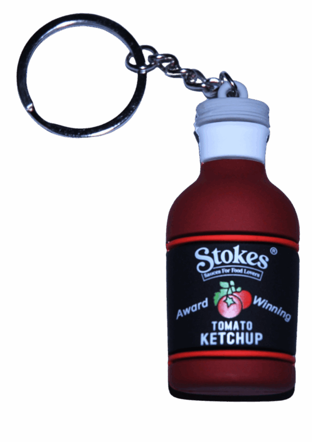 Stokes Tomato Ketchup Keyring